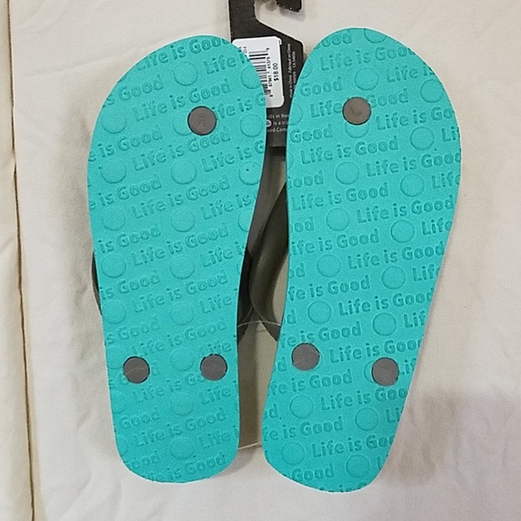 Life Is Good | Shoes | New With Tags Life Is Good Flip Flops Size S 56 ...